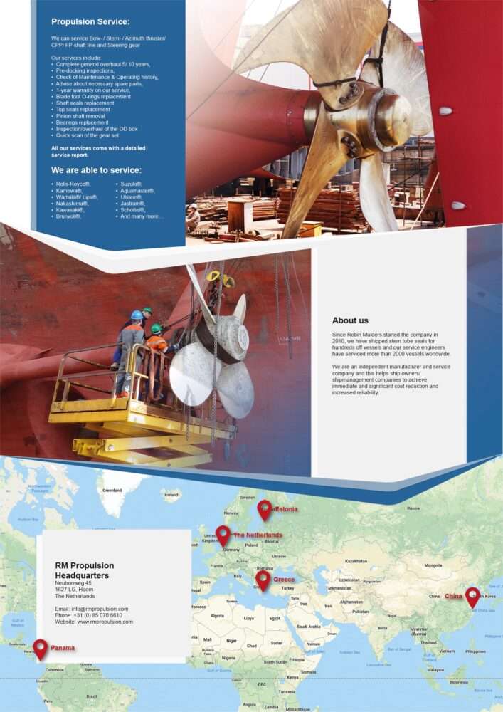 Brochure RM Propulsion - RM Propulsion BV